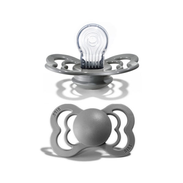 Bibs supreme - Sut silikone - Smoke